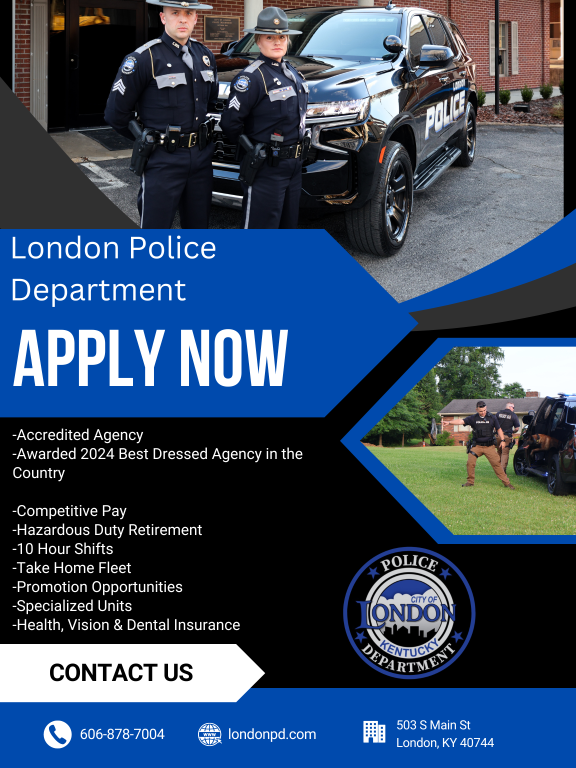 Careers – London Police Department
